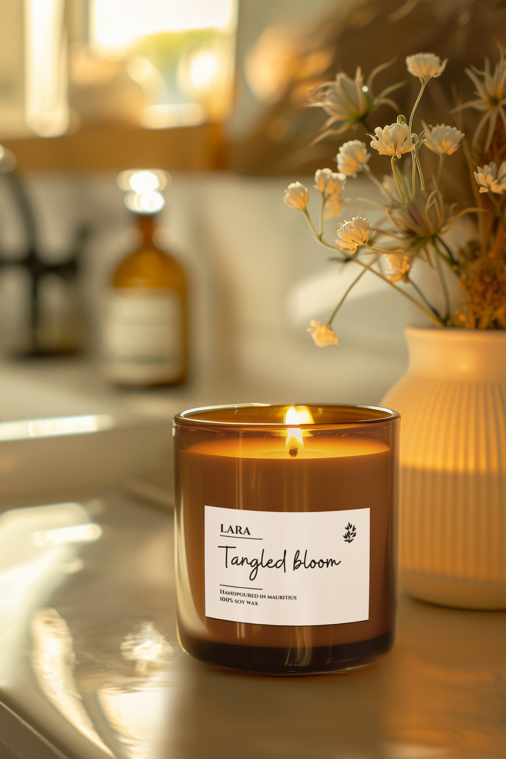 Tangled bloom candles | LARA – LARA
